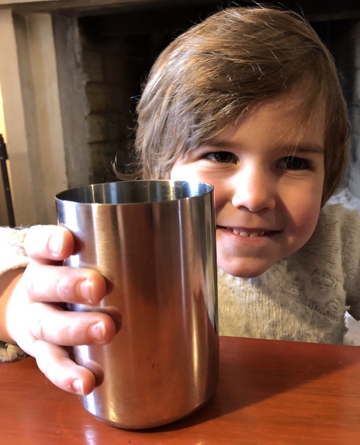 Le verre inox est léger, incassable et réutilisable - dibbi